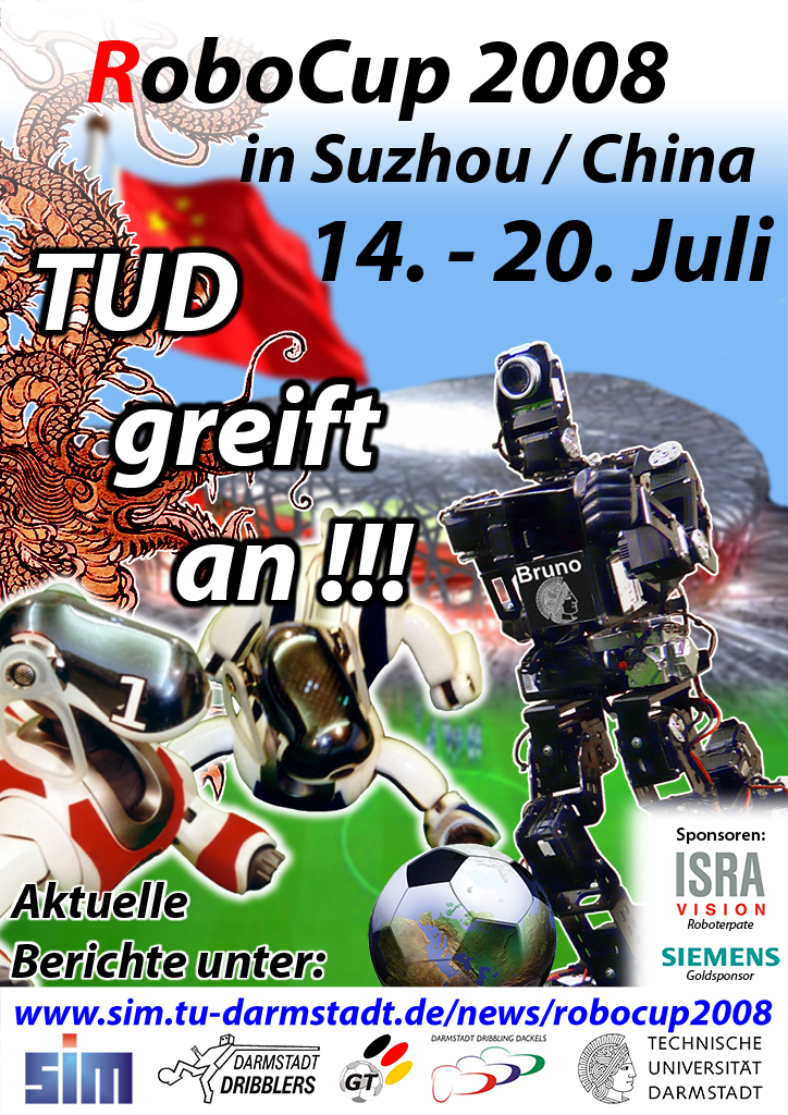 RoboCup 2008 / News / SIM.tud - Simulation, Systems Optimization and ...